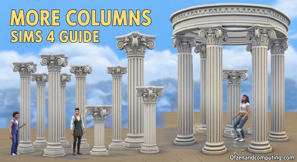 How to Get More Columns in Sims 4 Build Mode (January 2025)