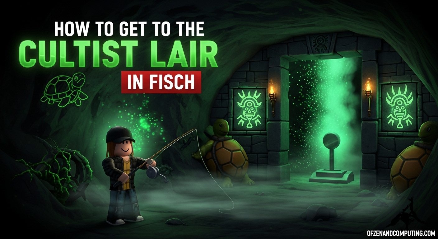 How to Get to the Cultist Lair in Fisch (November 2025) Guide to Unlock ...
