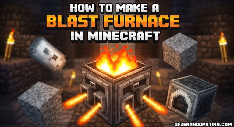 How to Make a Blast Furnace in Minecraft (March 2026) Quick Guide