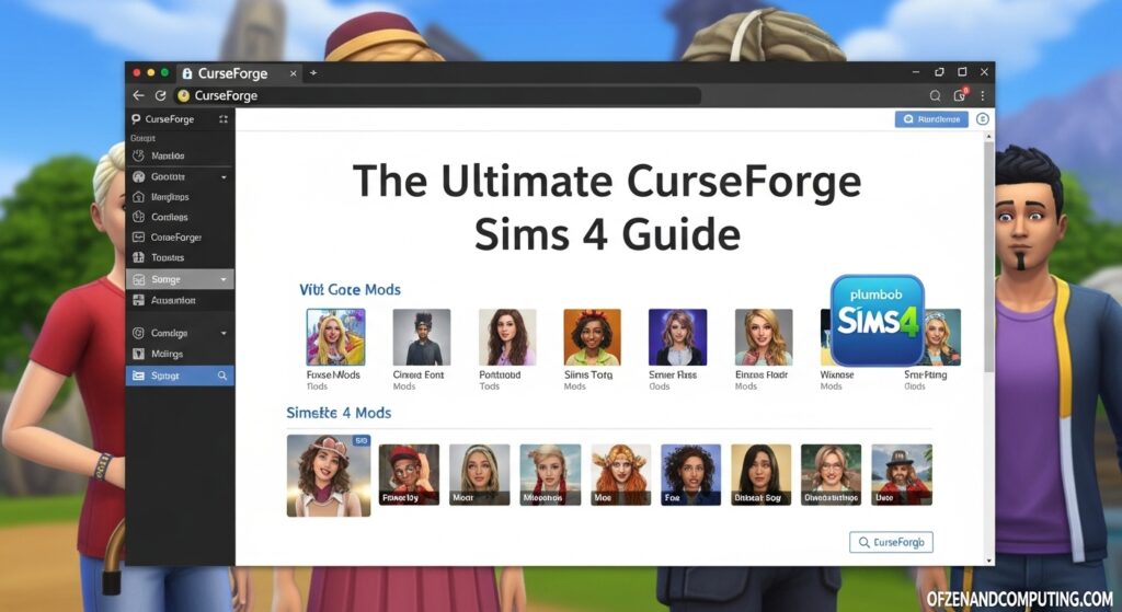 How to Use CurseForge for Sims 4 Mods (January 2025)