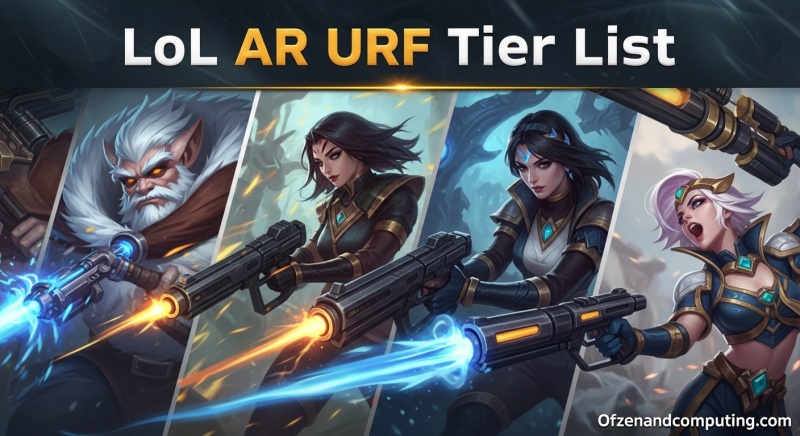 LoL AR URF Tier List - Expert (December 2025) Guide