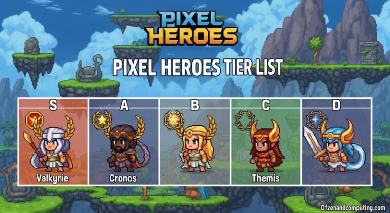 Pixel Heroes Tier List (March 2026) - Best Heroes Ranked