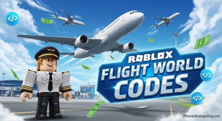 Roblox Flight World Codes (January 2026) - 25K+ Free Cash