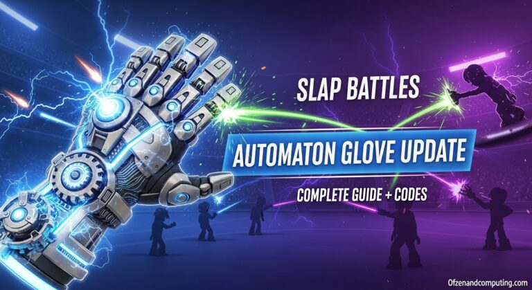 Slap Battles Automaton Glove Update Guide (March 2026) New Codes & More