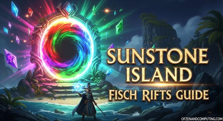 Sunstone Island Fisch Rifts Guide (November 2025) Complete Walkthrough