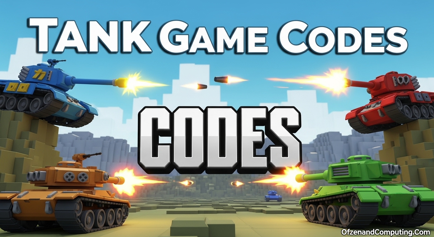 Tank Game Codes (January 2025) 18+New Actives Codes