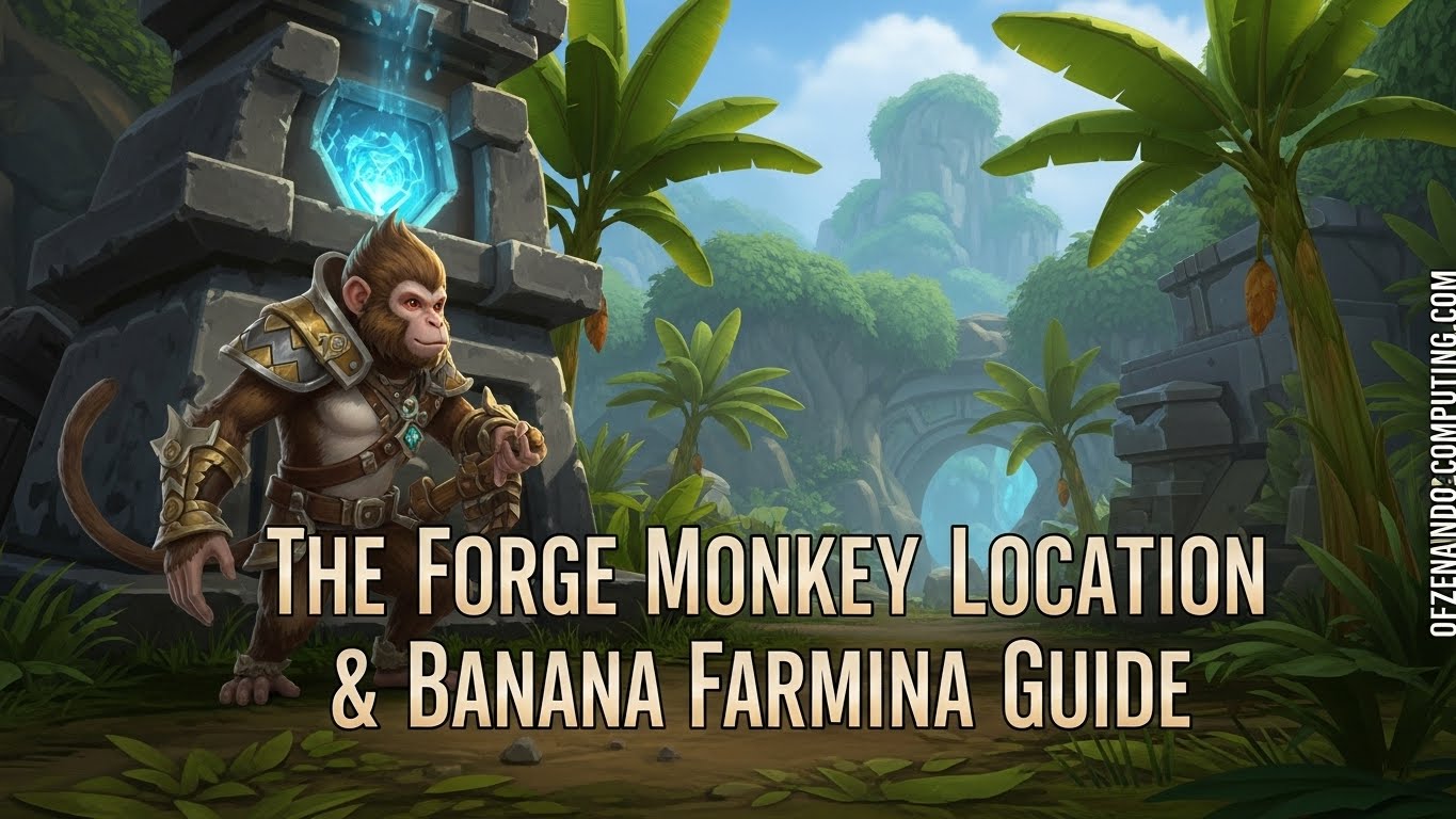 The Forge Monkey Location & Banana Farming Guide (December 2025)