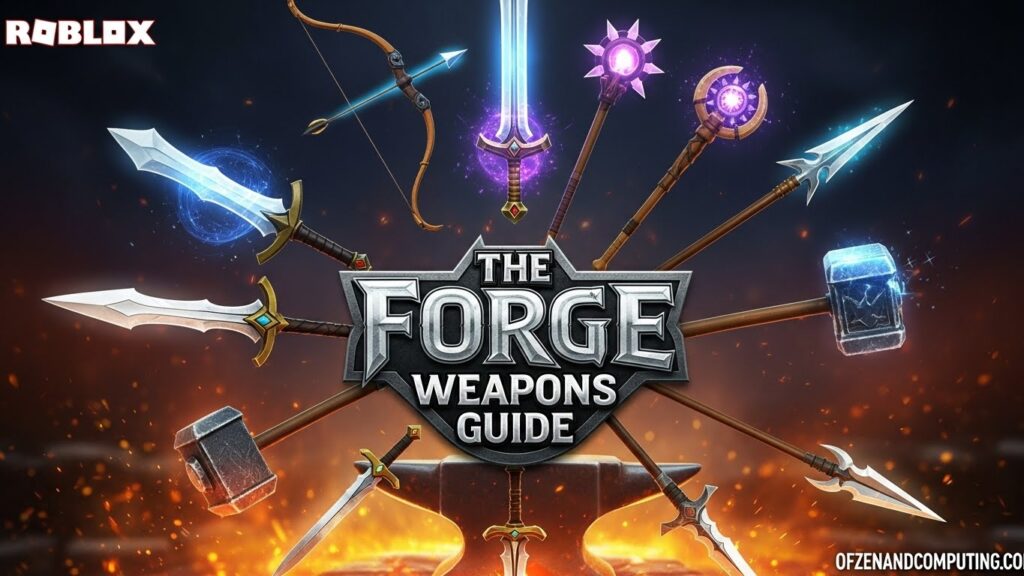 The Forge Weapons Guide (December 2025) Ultimate Roblox Arsenal