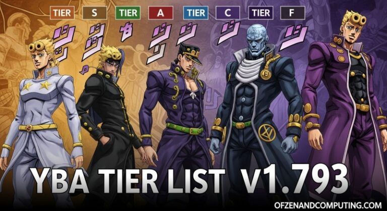 YBA Skin Tier List v1.793 (March 2026) - Complete Rankings