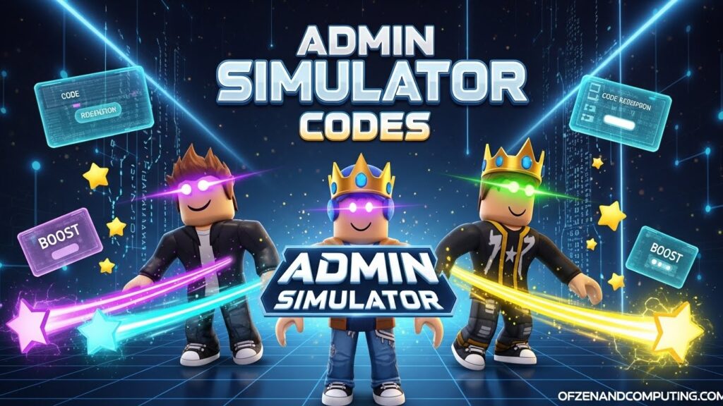 Admin Simulator Codes (March 2026) 161+ Working Codes
