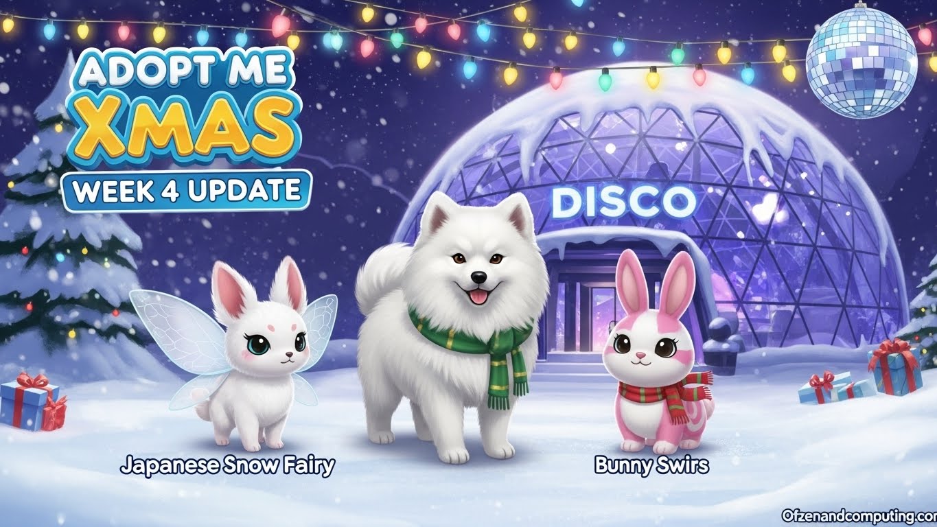 Adopt Me Xmas Week 4 Update (January 2025) New Pets & More