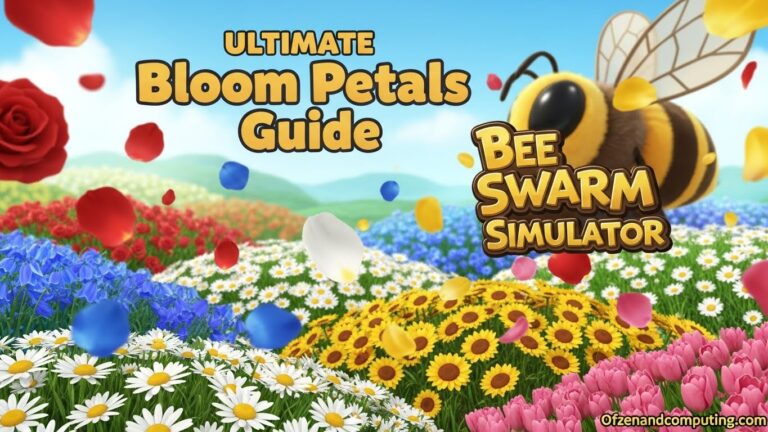 All Bloom Petals Locations Bee Swarm Simulator (June 2026) Full Guide