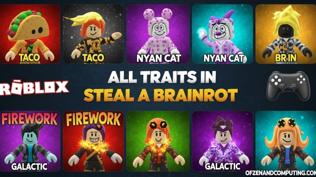 All Traits in Steal a Brainrot and How to Get Them (March 2026 ...