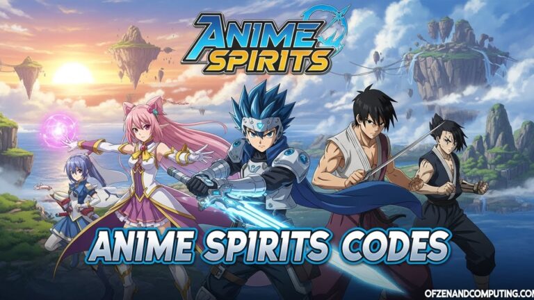 Anime Spirits Codes (March 2026) Free Spins & Gems