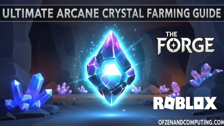 Arcane Crystal Farming Guide The Forge Roblox (February 2026)