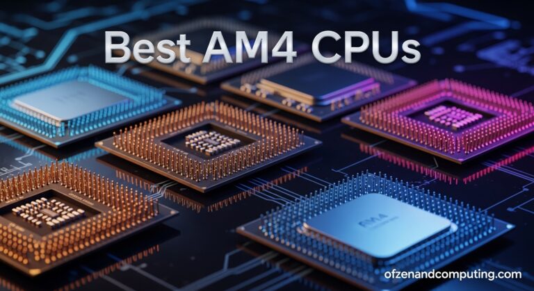 10 Best AM4 CPUs (June 2026) Complete Guide