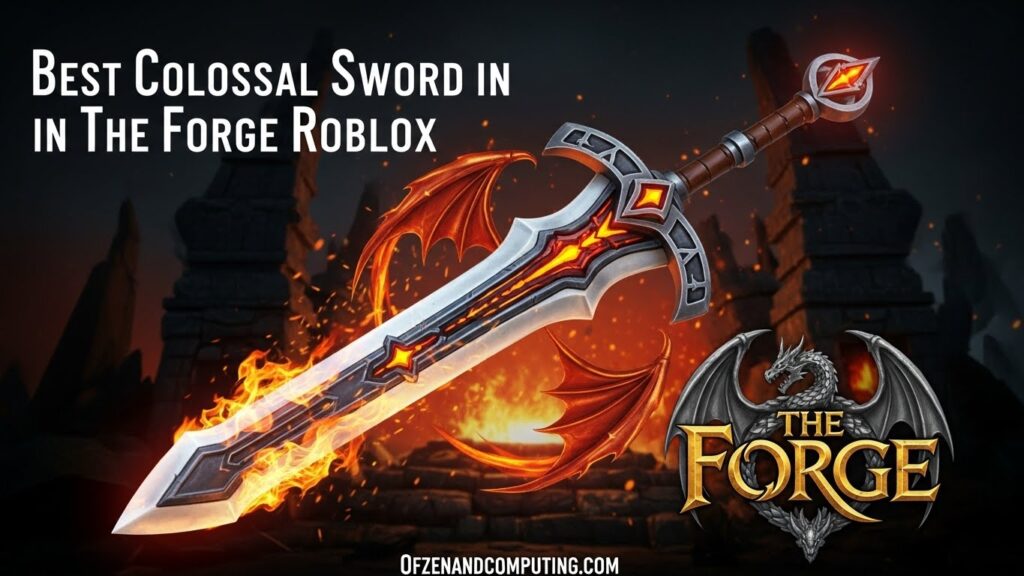 Best Colossal Sword The Forge (December 2025) Ultimate Guide