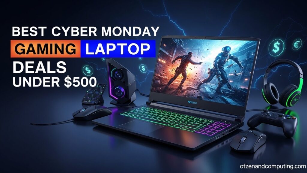 8 Best Cyber Monday Gaming Laptop Deals Under $500 (March 2026)