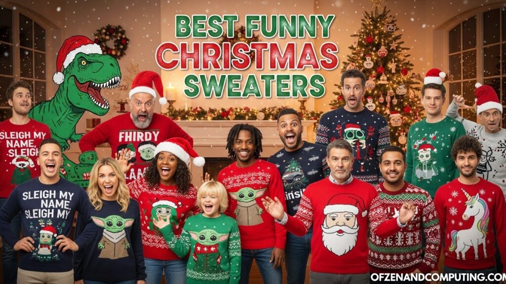 12 Best Funny Christmas Sweaters (June 2026) Tested & Reviewed