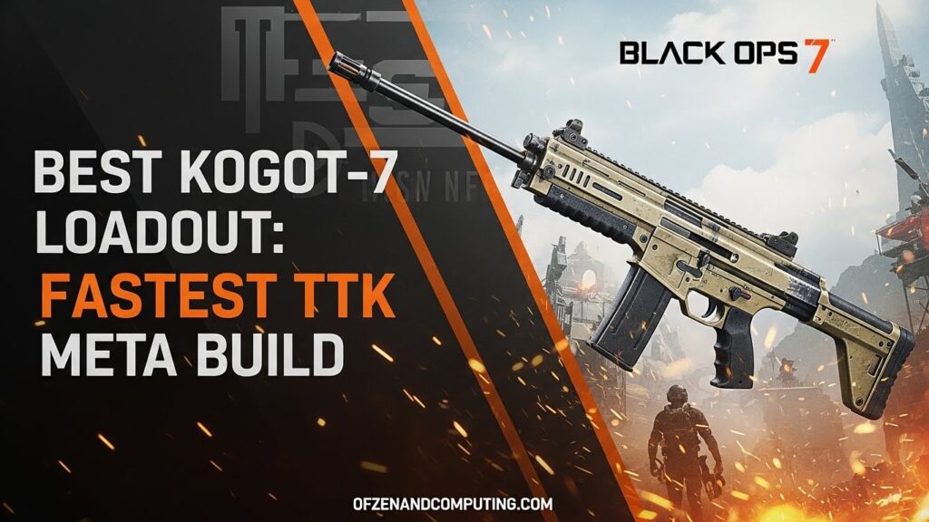 Best Kogot-7 Loadout BO7 (March 2026) Fastest TTK Meta Build