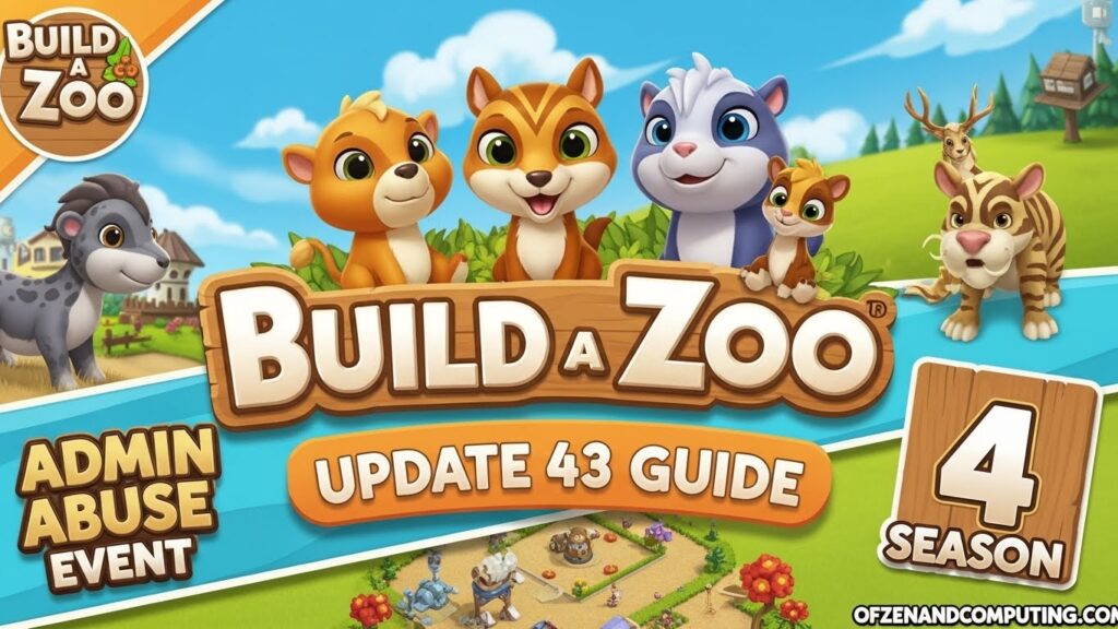Build a Zoo Update 43 Guide (March 2026) Admin Abuse Event & Season 4