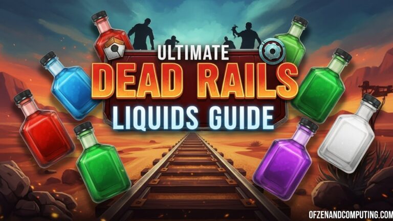 Dead Rails Potions & Liquids (June 2026) Expert Guide