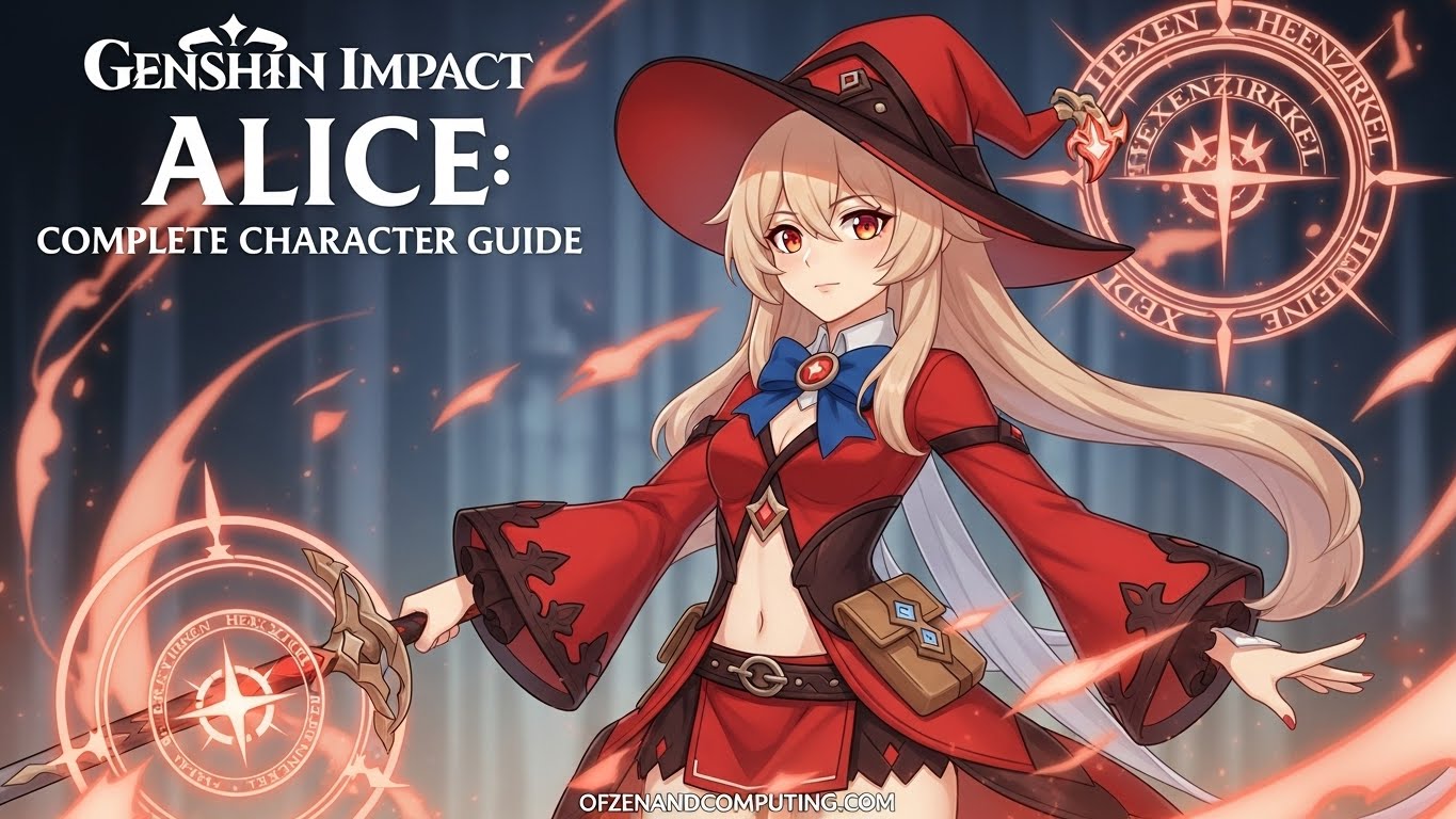 Genshin Impact Alice (January 2025) Complete Character Guide