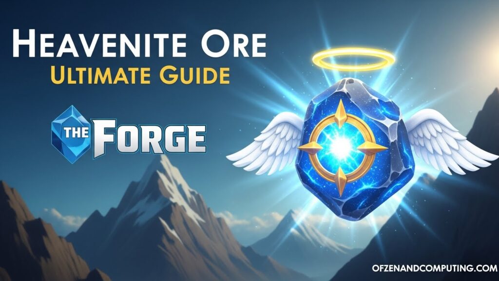 Heavenite Ore Guide The Forge Roblox (March 2026) Location & Farming