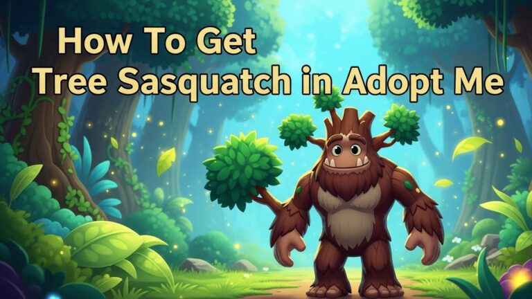 How To Get Tree Sasquatch in Adopt Me (March 2026) Complete Guide
