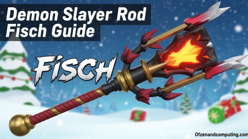 How to Get Demon Slayer Rod in Fisch (January 2025) Complete Guide
