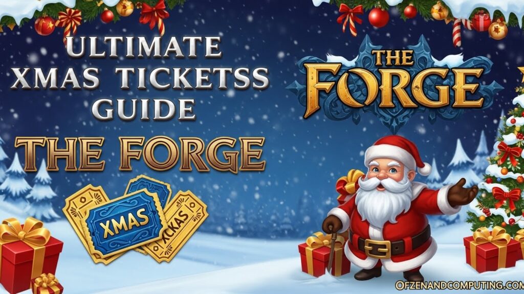 How to Get XMas Tickets In The Forge (March 2026) Expert Guide