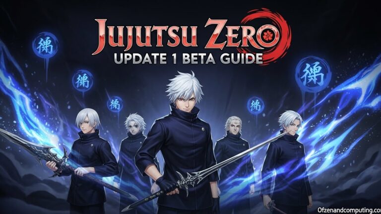 Jujutsu Zero Update 1 BETA Guide (March 2026) New Codes & Changes