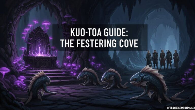 Kuo-Toa (The Festering Cove) In Baldur's Gate 3 (2026 Guide)