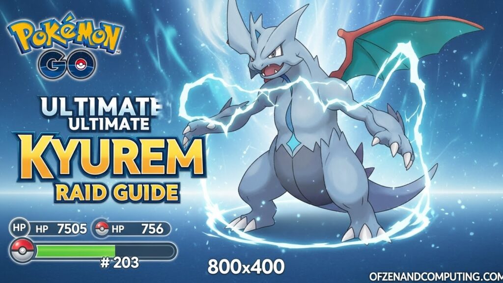 Kyurem Pokemon GO Raid Guide (February 2026) Best Counters & Strategies