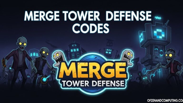 Merge Tower Defense Codes (March 2026) All Working Codes