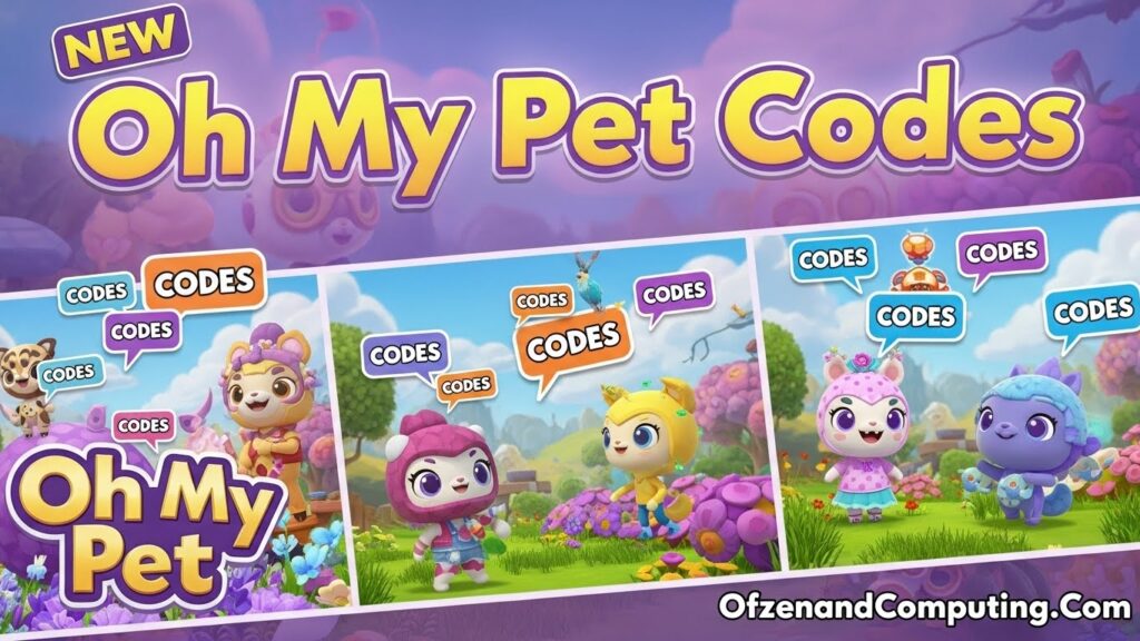 Oh My Pet Codes (January 2026) 10+New Active Codes