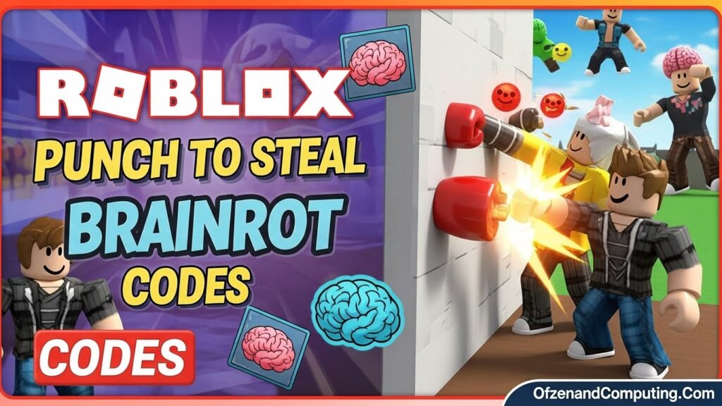 Roblox Punch to Steal Brainrot Codes (January 2026) 10+New Active Codes