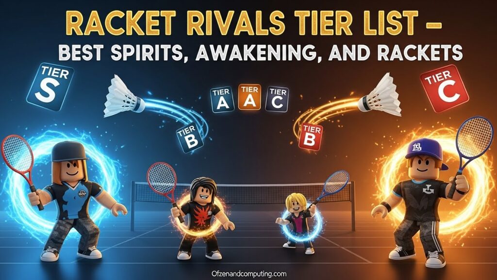Racket Rivals Tier List (June 2026) Best Spirits & Builds
