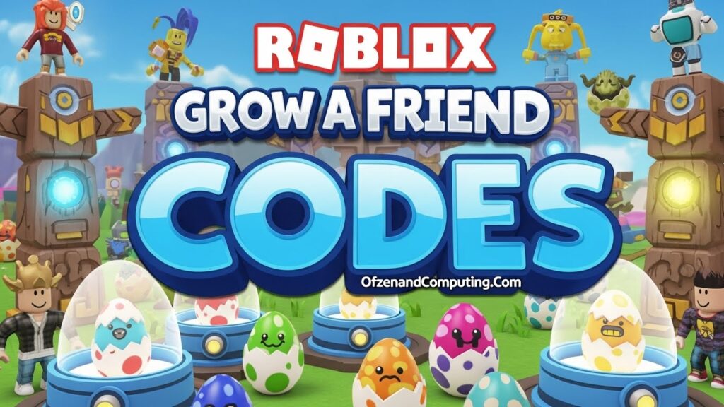 Roblox Grow a Friend Codes (January 2026) 20+New Active Codes