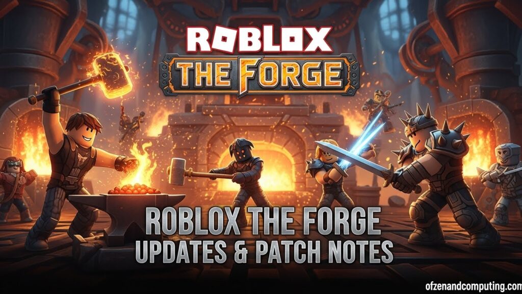 Roblox The Forge Updates & Patch Notes (January 2026) Complete Guide