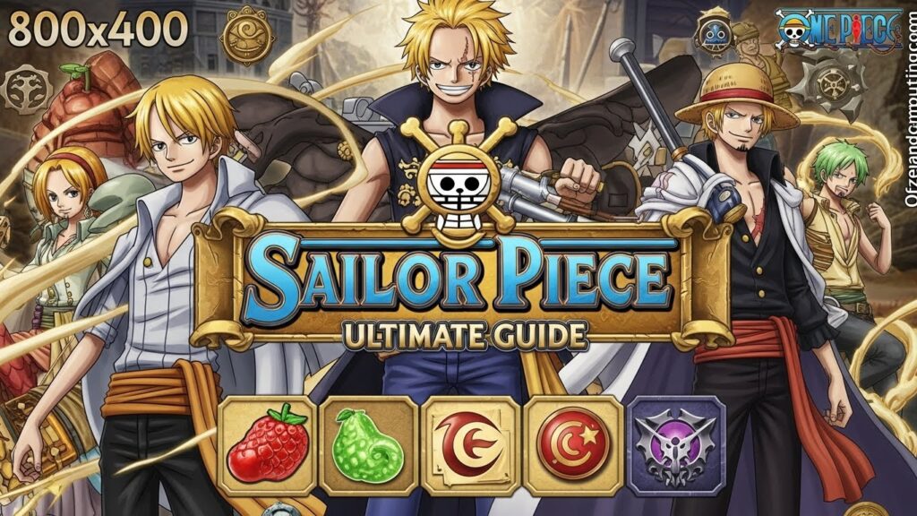 Sailor Piece Beginner Guide (March 2026) Races, Fruits, Enchants & Tips