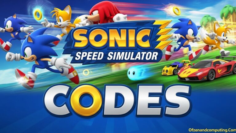 Sonic Speed Simulator Codes (March 2026) 20+New Active Codes