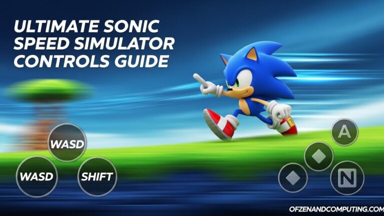 Sonic Speed Simulator Controls Guide (February 2026) Pro Tips