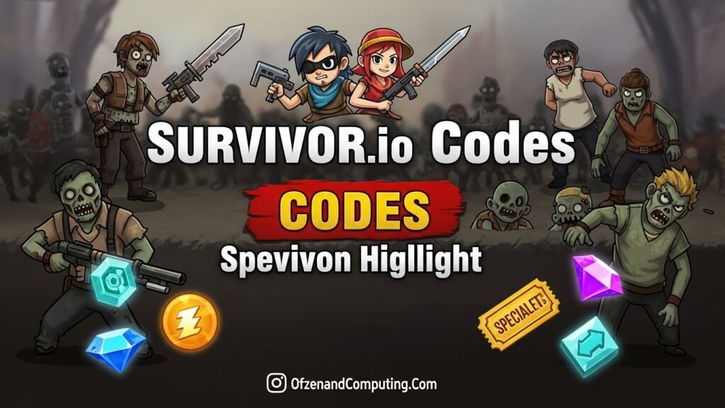Survivor.io Codes (March 2026) 45+New Active Codes