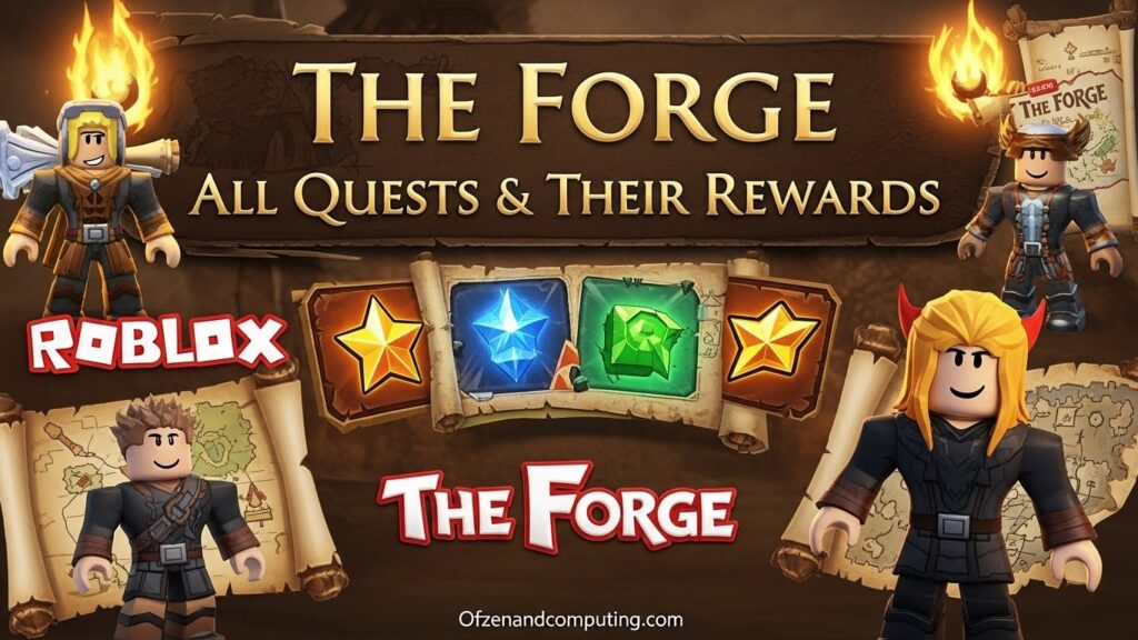 The Forge All Quests & Rewards (January 2025) Complete Guide