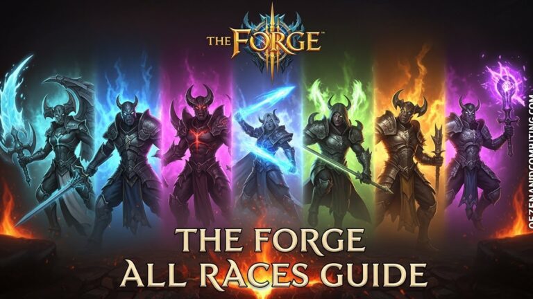 The Forge All Races Guide (March 2026) Tier List, Stats, Passives ...