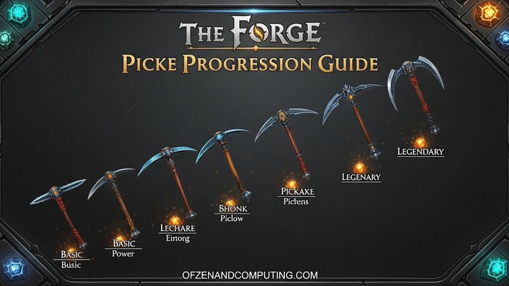 The Forge Pickaxe Progression Guide (March 2026) Complete Walkthrough
