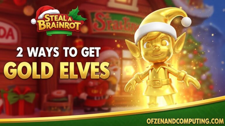 2 Ways to Get and Farm Gold Elves in Steal a Brainrot (March 2026 ...