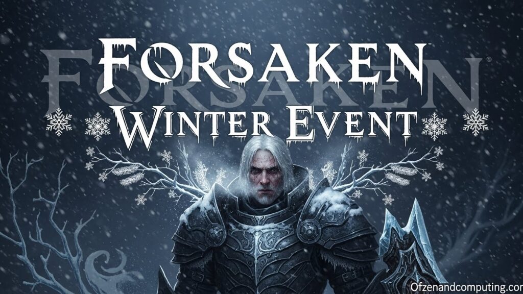When is The Next Forsaken Winter Update (March 2026) Event Release Date