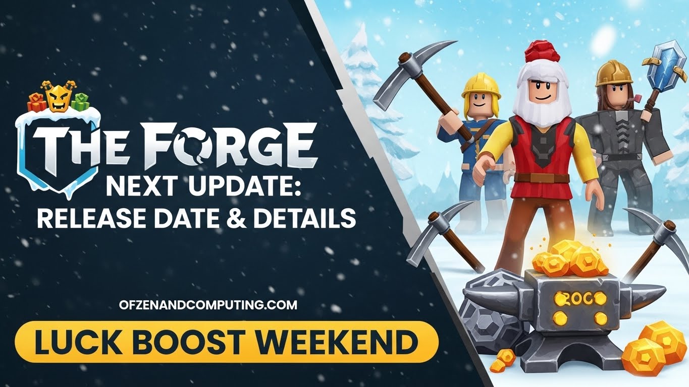 When is the Next The Forge Roblox Update (December 2025) Release Date ...